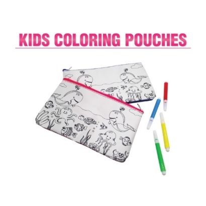 KIDS COLORING POUCHES - Coverage Gifts Trading